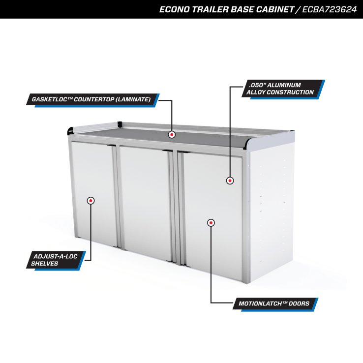 Econo Trailer Base Cabinet