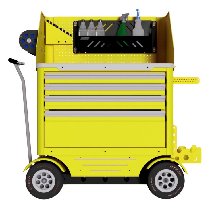 yellow toolbox