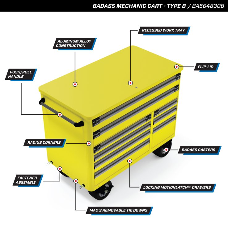 BadAss Mechanic Cart - Type B