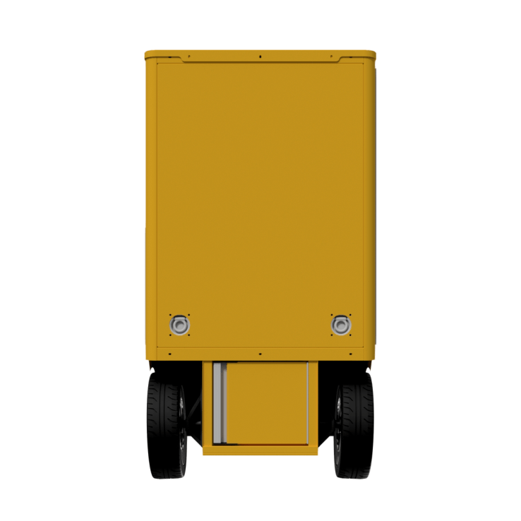 60" Crew Chief Cart - Cat Yellow