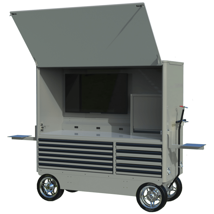 Golf Club Fitting Cart