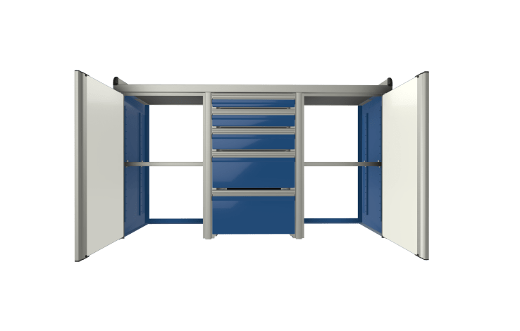 Pro Trailer Base Cabinet With MotionLatch Drawers