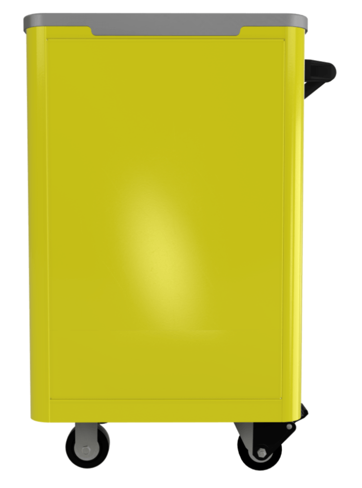 One Opening Caster Cart