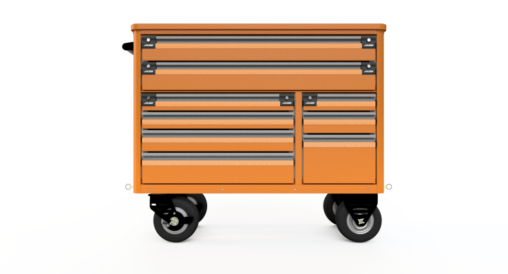 BadAss Mechanic Cart - Type B - Orange