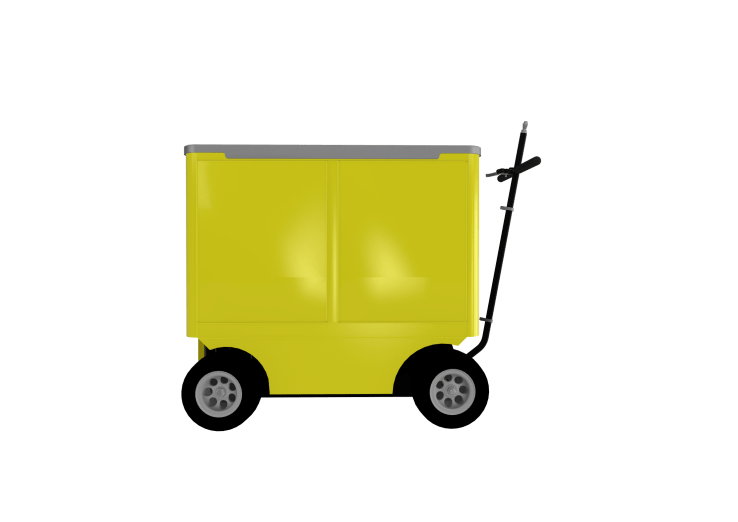 Mini Cart w/ Split MotionLatch® Storage