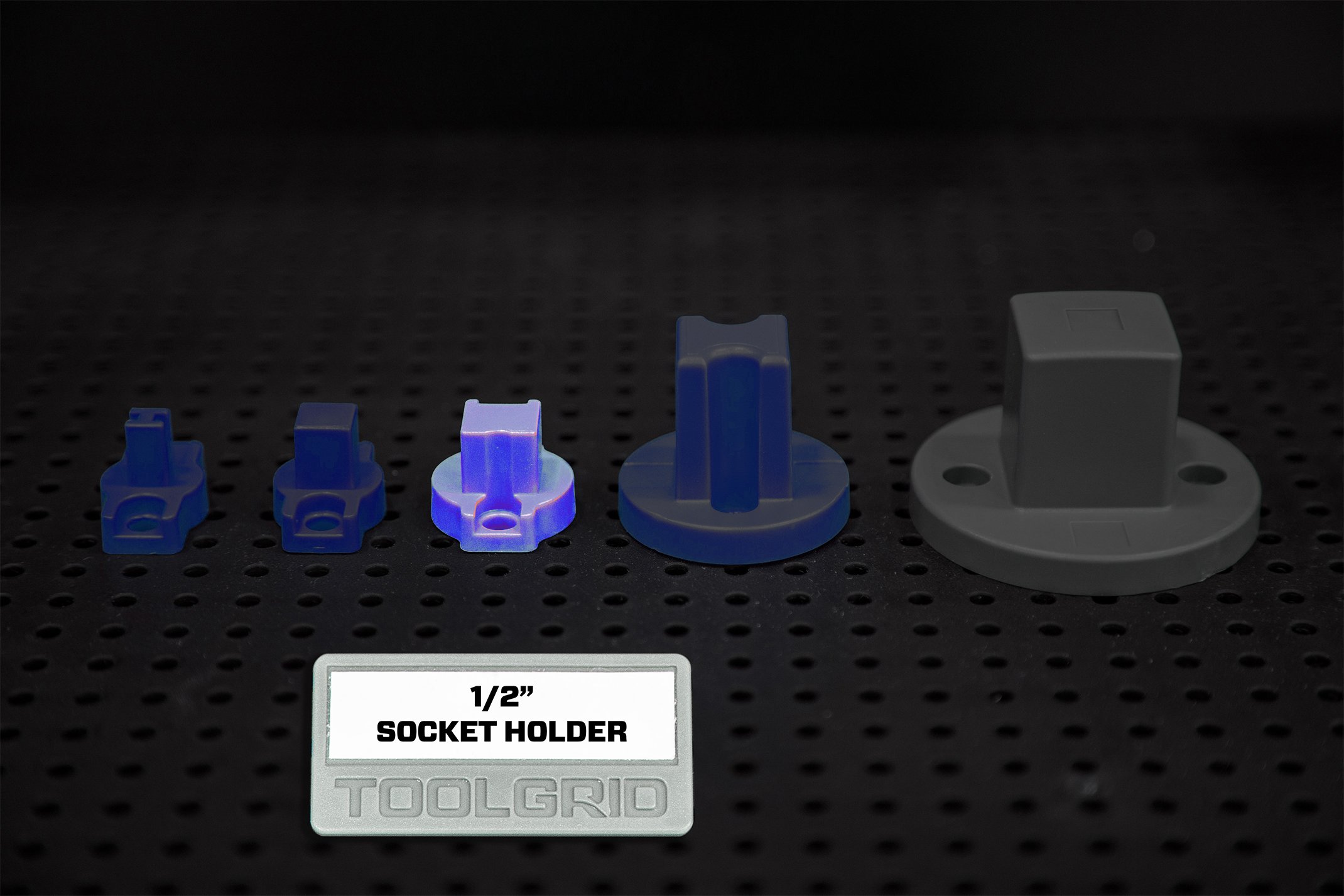 Toolgrid 1/2″ Metric Socket Holder Kit (TGH-06PM)