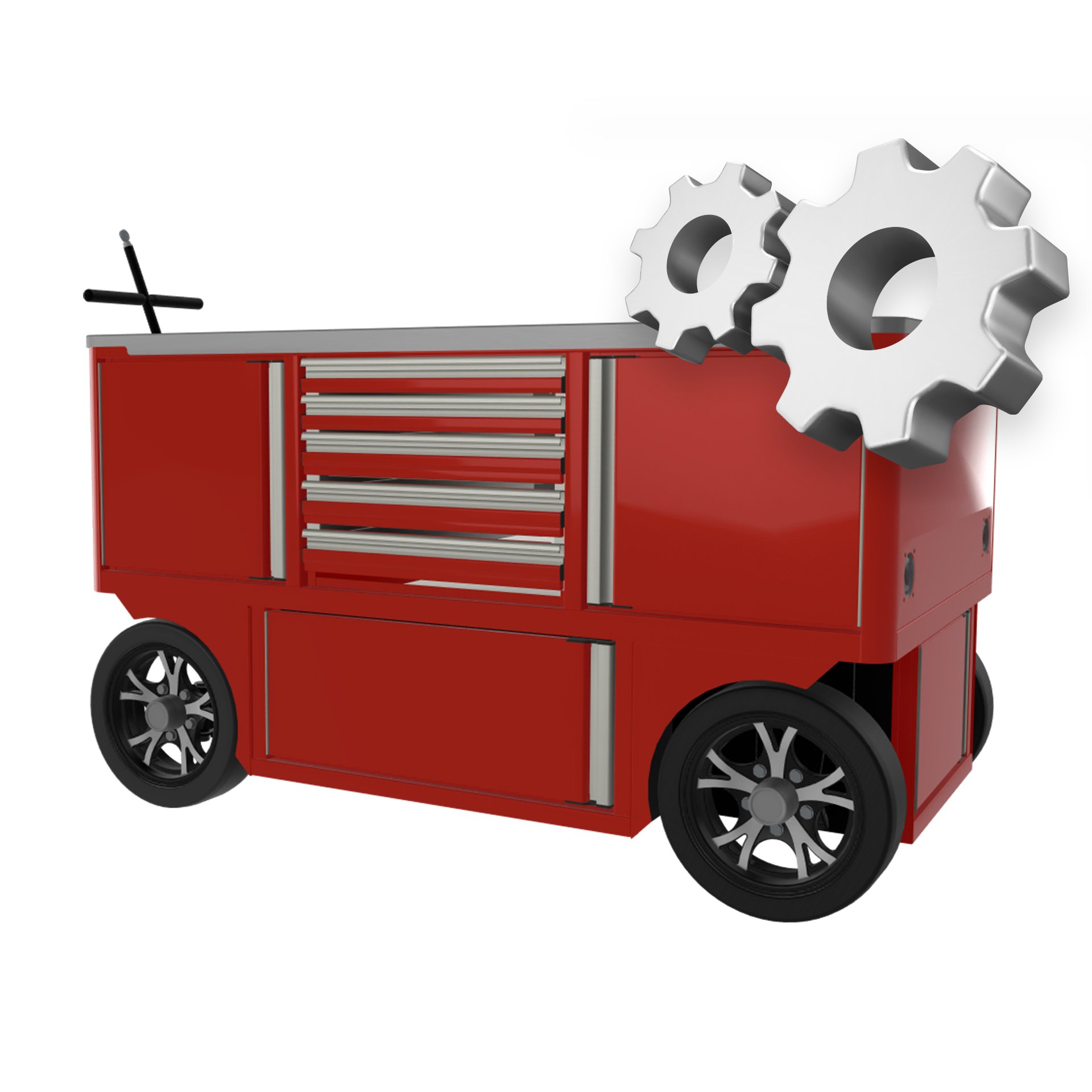 Configurable Worktop Cart