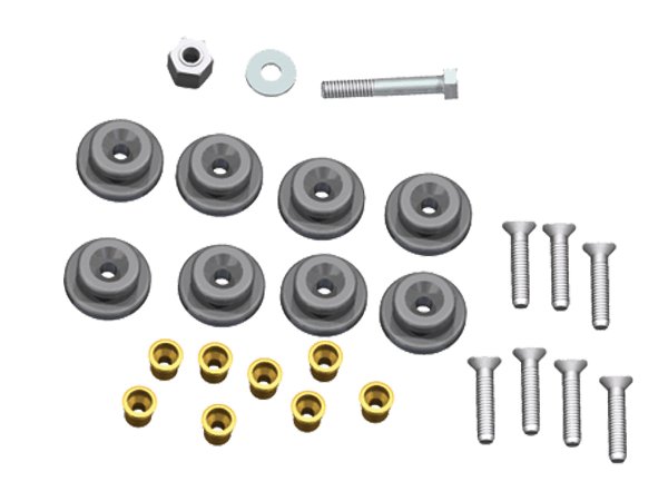 Blackline Mount Kit - 8 Button Heavy-Duty