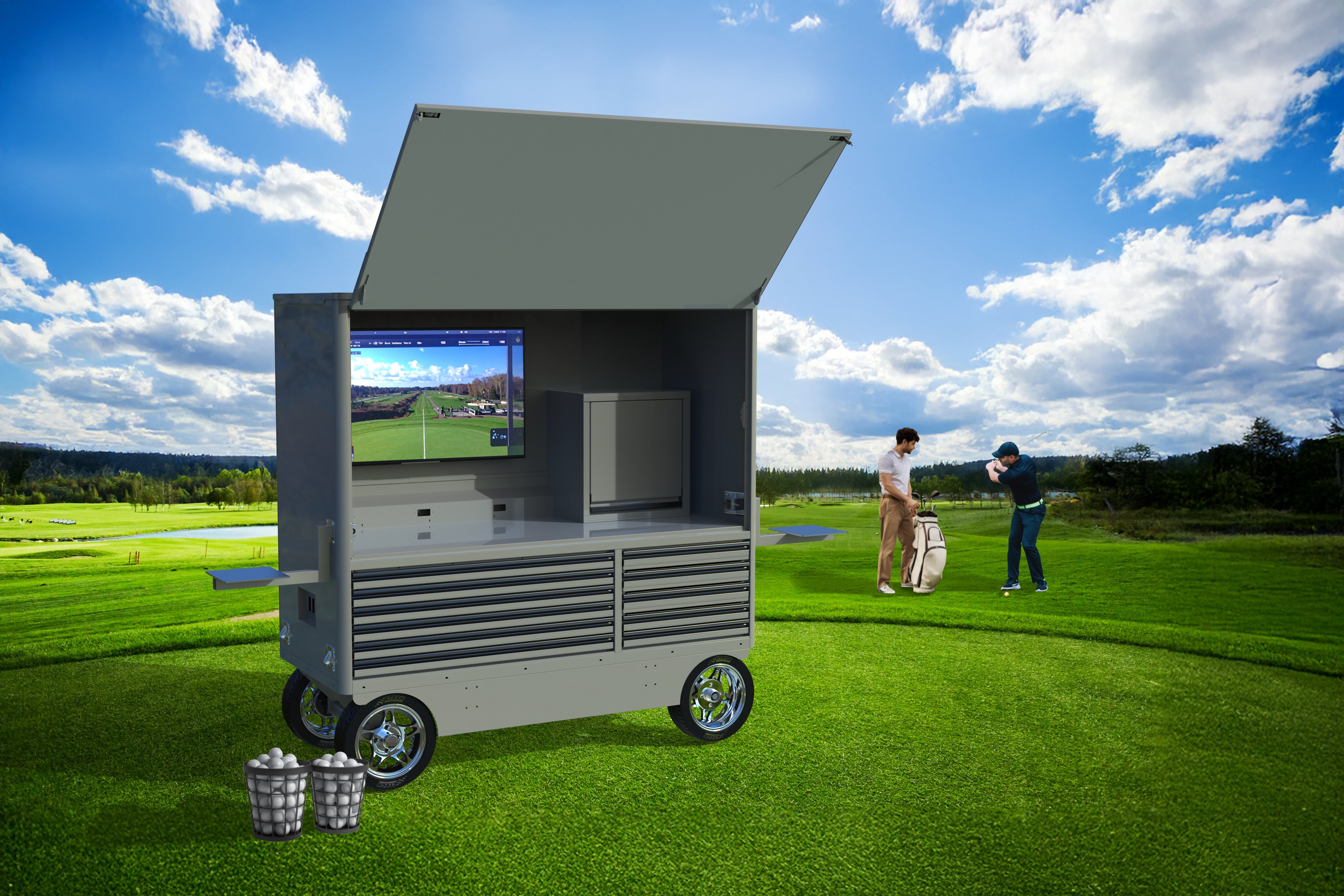 Blog - Stand Out and Stay Mobile: The Club Fitting Cart Built For ...