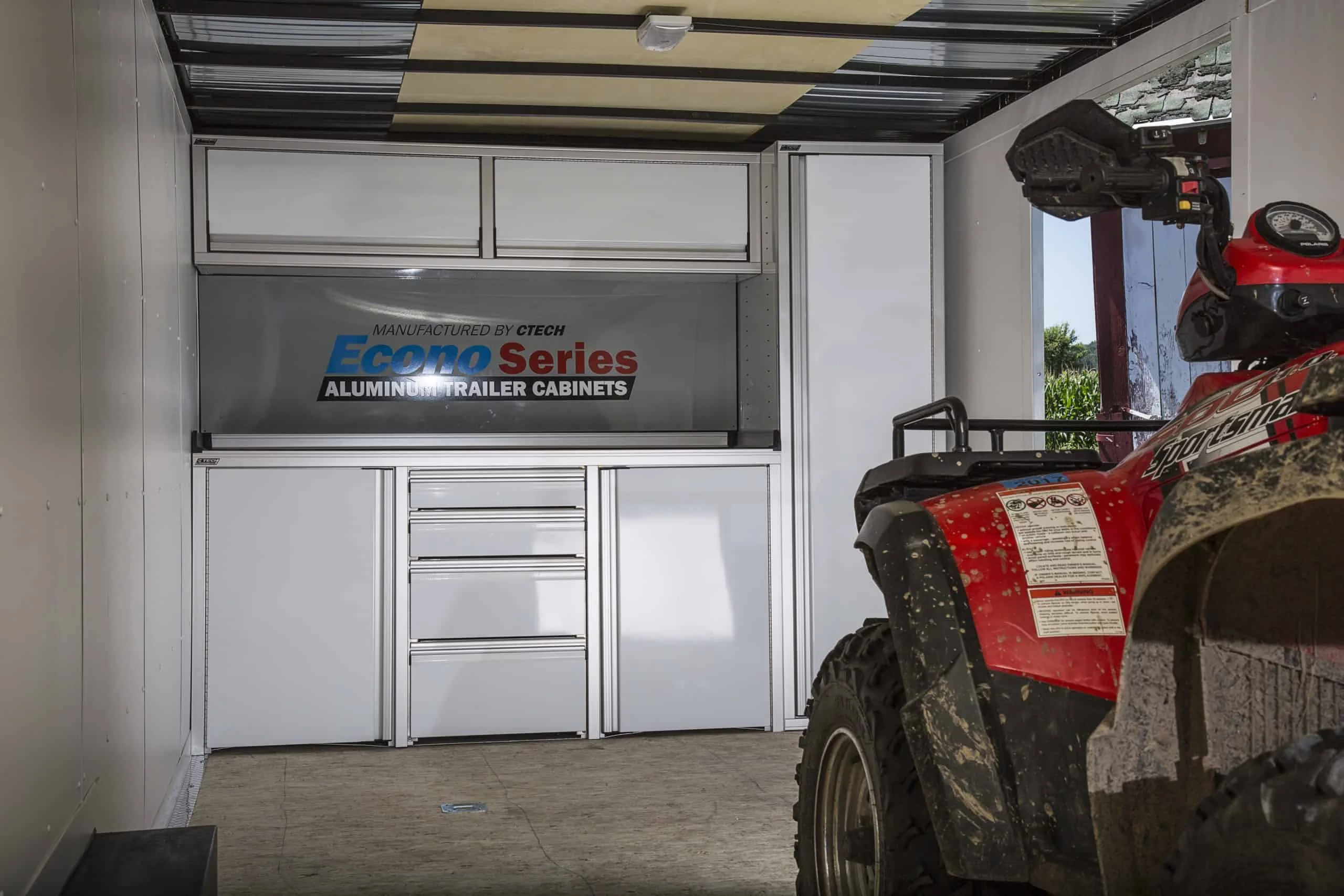 Utility Trailer Cabinets 24" Deep Base Cabinet W/Doors Your Choice