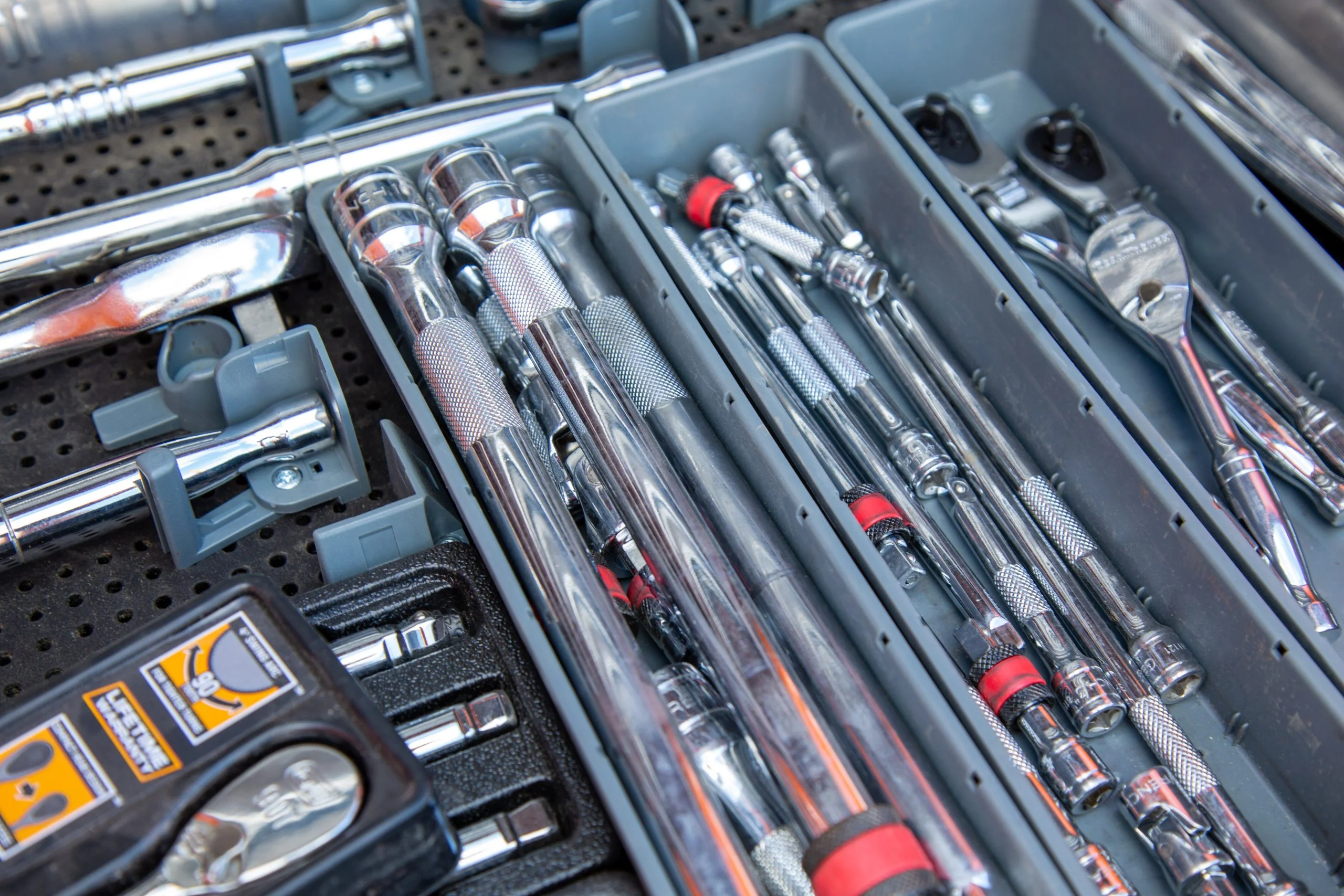 organized toolbox